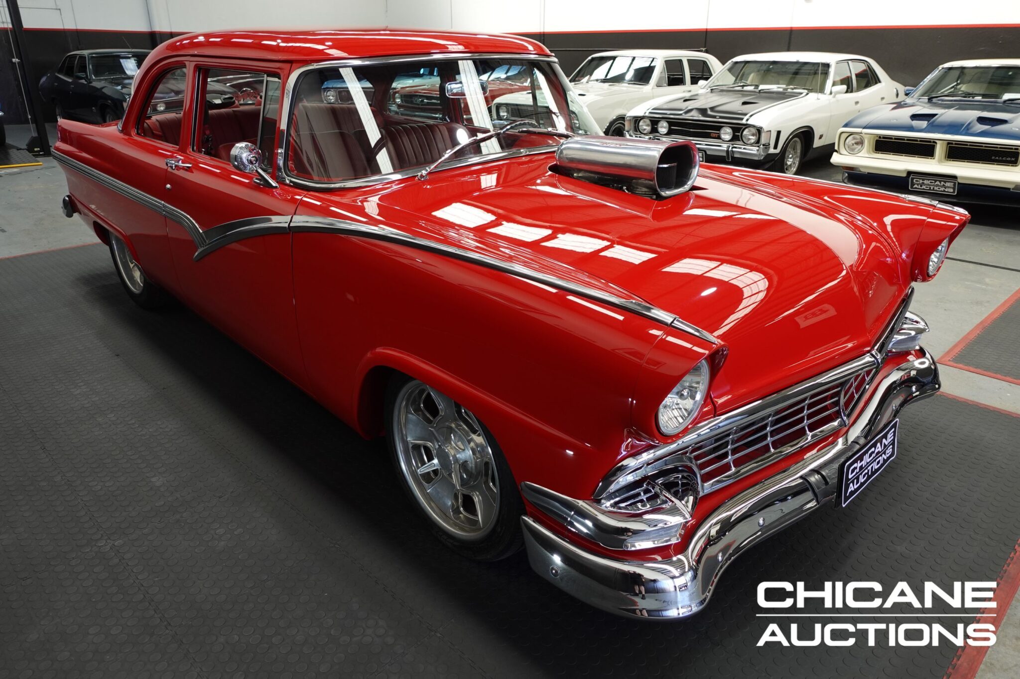 1956 Ford Customline 2 Door - LOT 1100 - CHICANE AUCTIONS