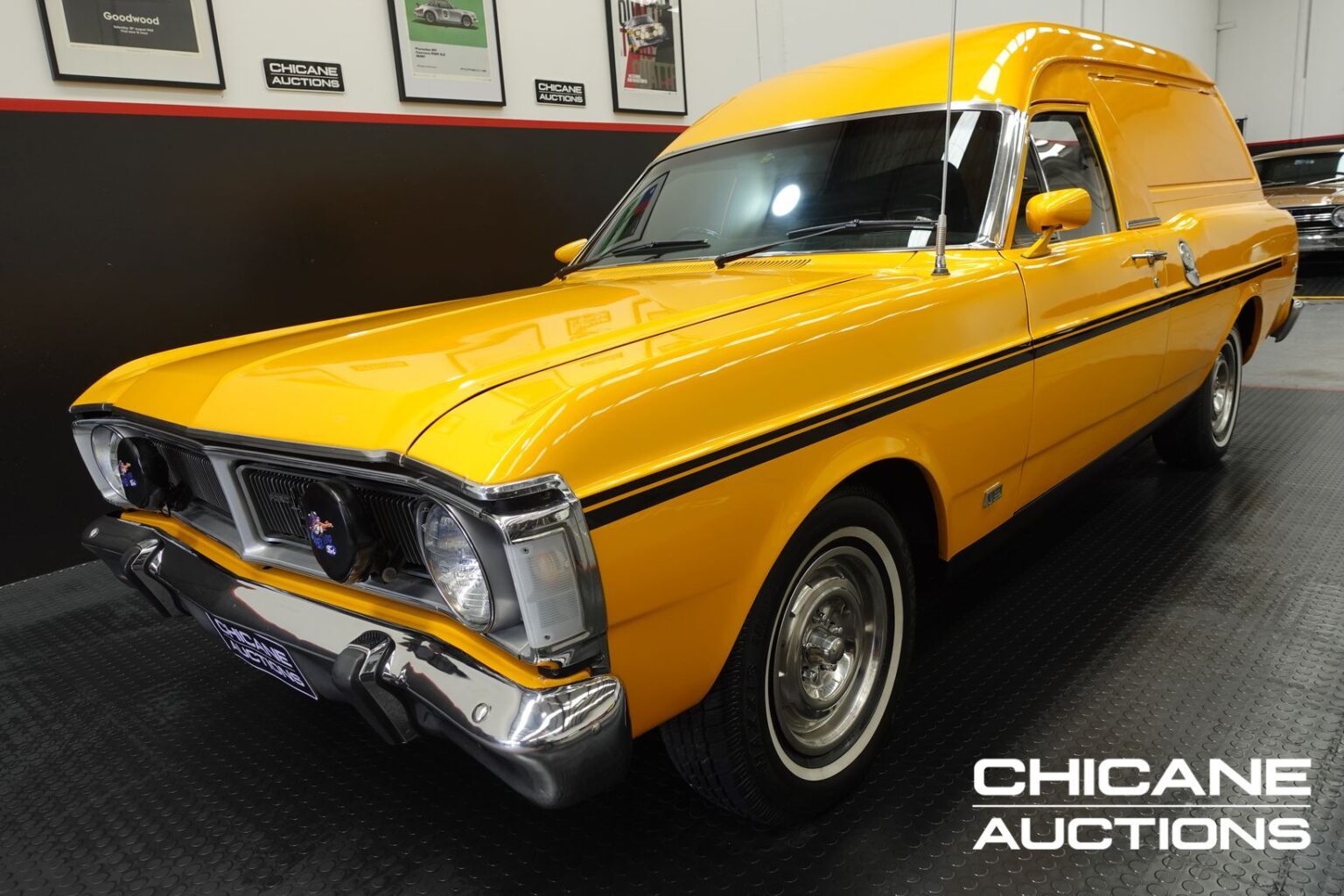 1972 FORD FALCON XY PANELVAN V8 - CHICANE AUCTIONS