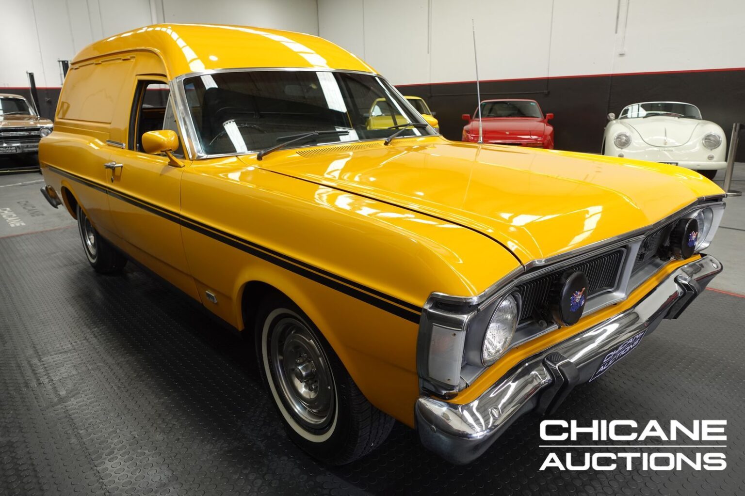 1972 FORD FALCON XY PANELVAN V8 - CHICANE AUCTIONS