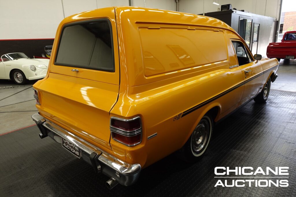 1972 FORD FALCON XY PANELVAN V8 - CHICANE AUCTIONS