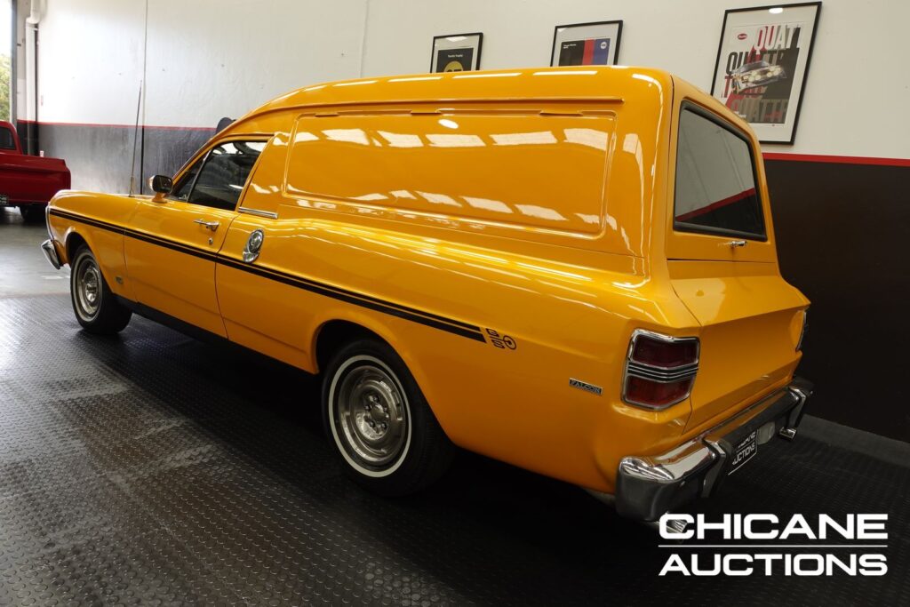 1972 FORD FALCON XY PANELVAN V8 - CHICANE AUCTIONS
